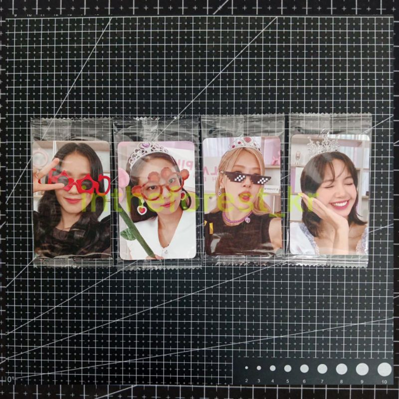Pc/photocard BLACKPINK OST THE GAME:THE GIRLS POB BENEFIT KTOWN4U (JISOO JENNIE ROSE LISA ...