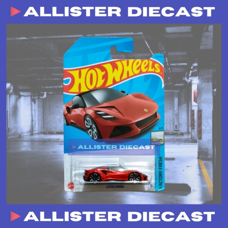 MERAH Hot Wheels Lotus Emira Red ALLISTER Diecast Hot Wheels Lotus ...