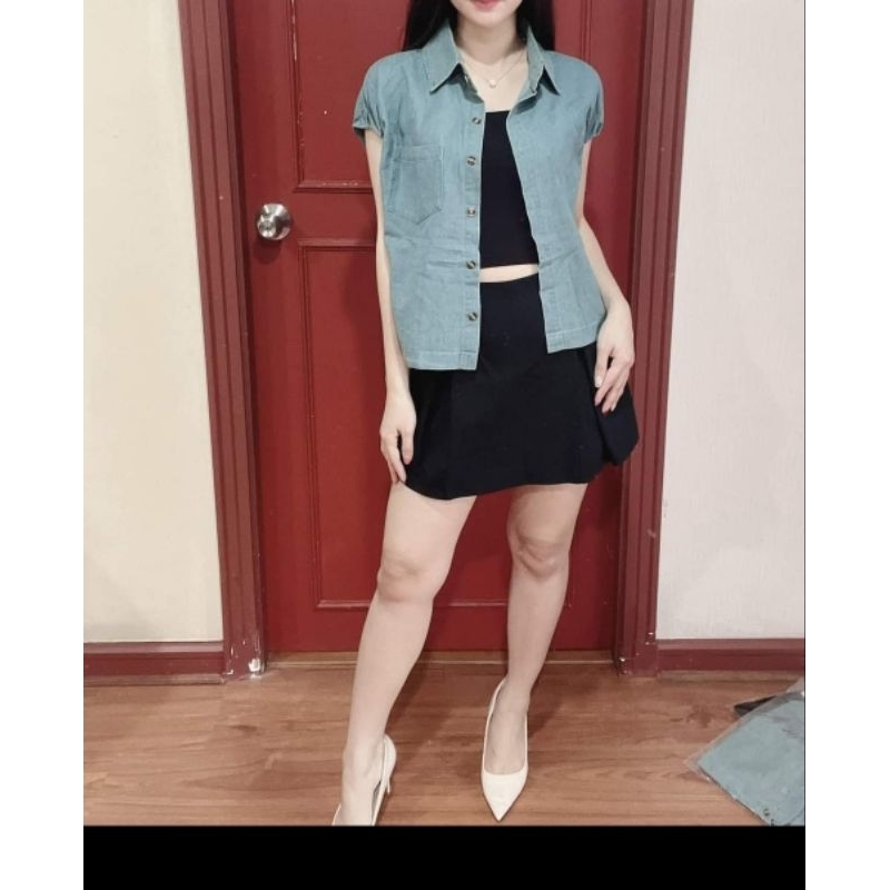 KEMEJA Top/shirt Bangkok Maikaew importedWanita, super premium denim ...