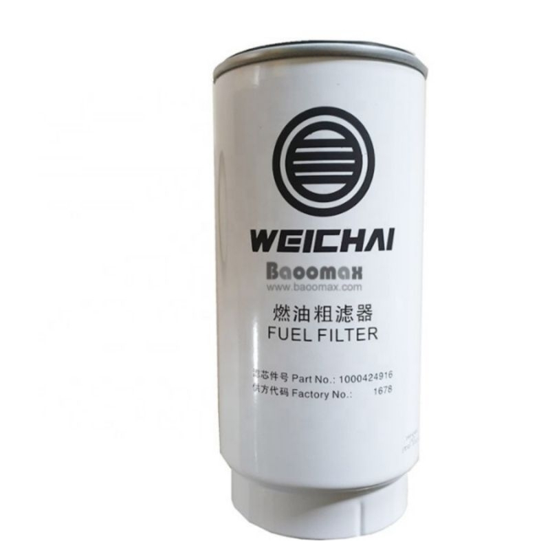 Heavy Equipment Spare Parts, WEICHAI Solar Filters, Parts 1000424916 PC ...