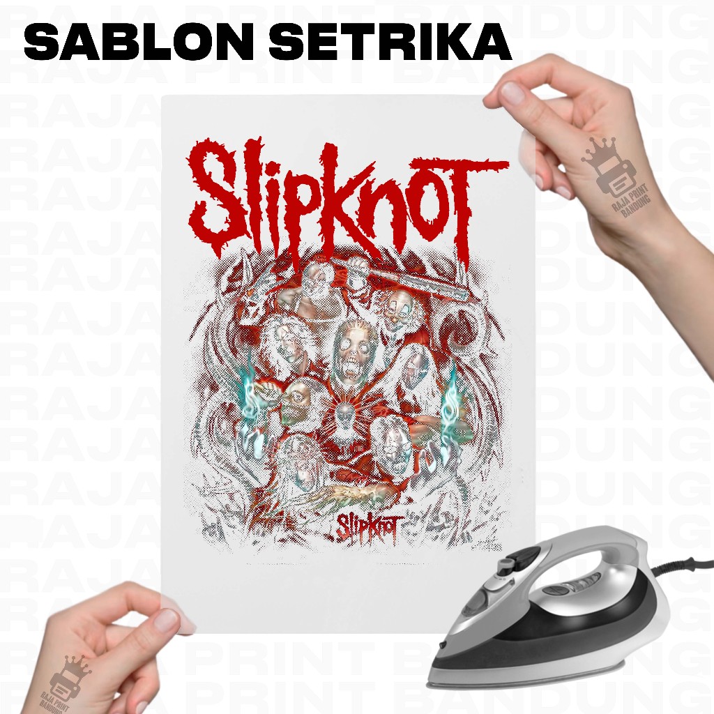 HITAM Dtf A4 Iron Sticker Screen Printing Ready To Press Ready To Iron ...