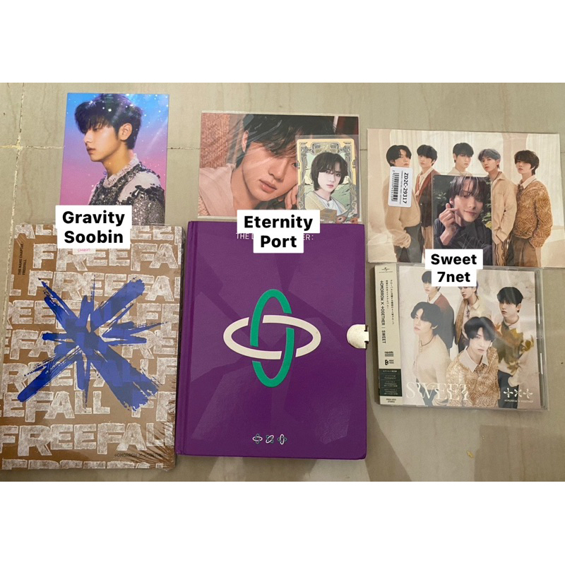 ALBUM UNSEALED TXT GRAVITY ETERNITY PORT SWEET JAPAN 7net | Shopee ...