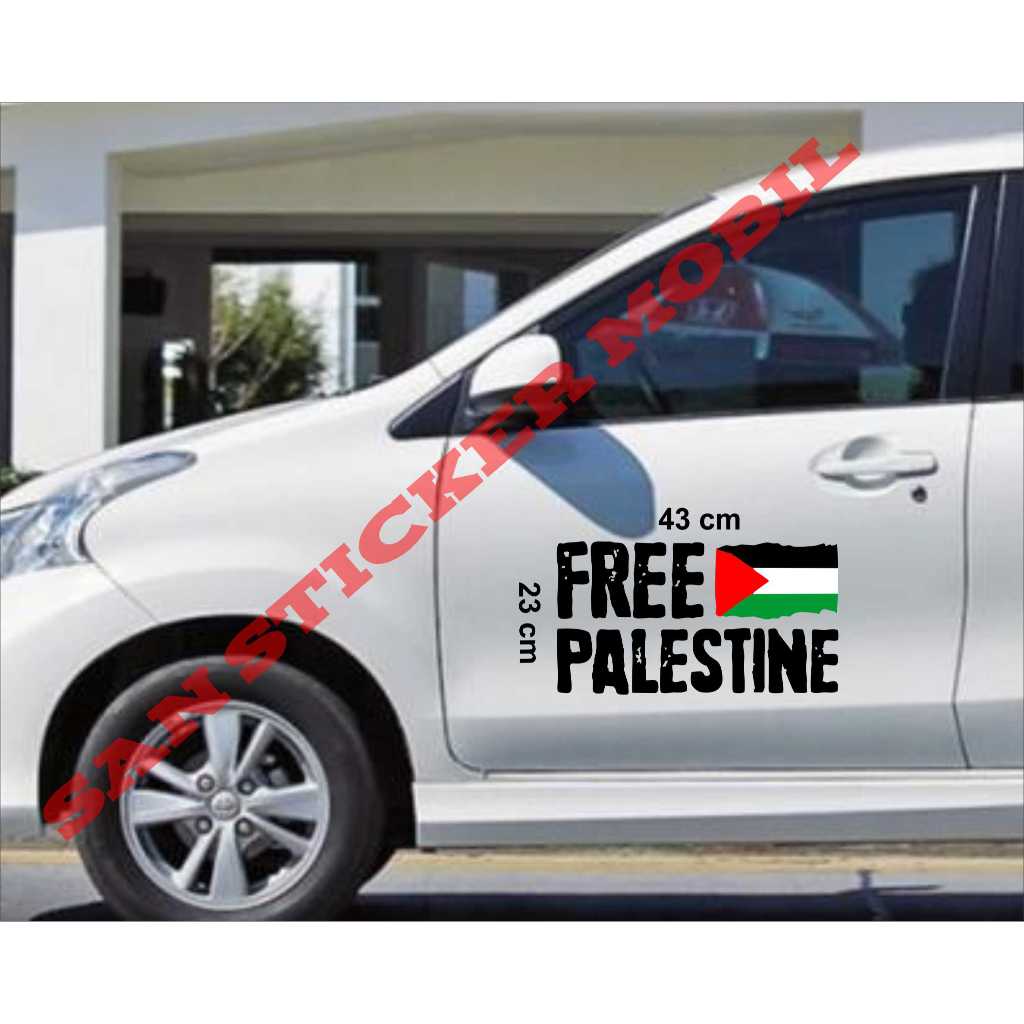Free palestine sticker 2025 save Palestine cutting sticker avanza ...