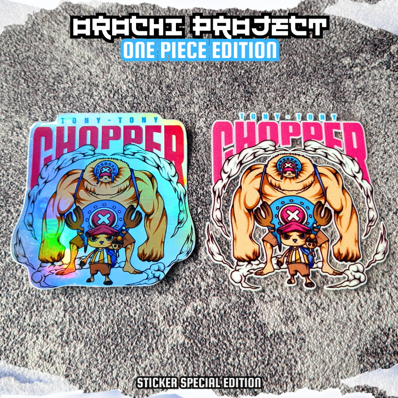 Tony Chopeer Heavy Point Transforms One Piece Anime Sticker Sticker ...