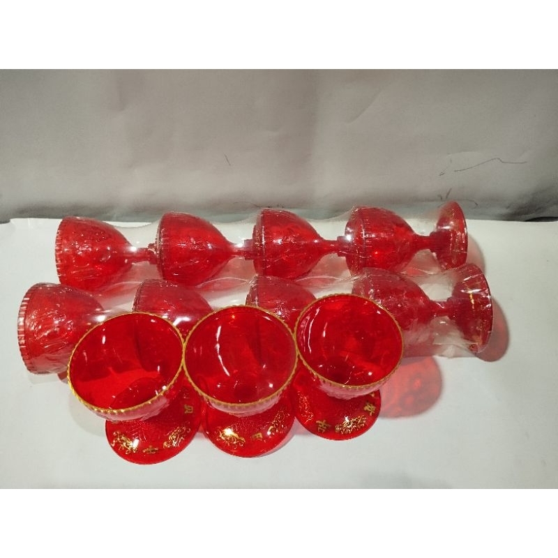 Plastic foot cups for puja/prayer, contents 3 | Shopee Singapore