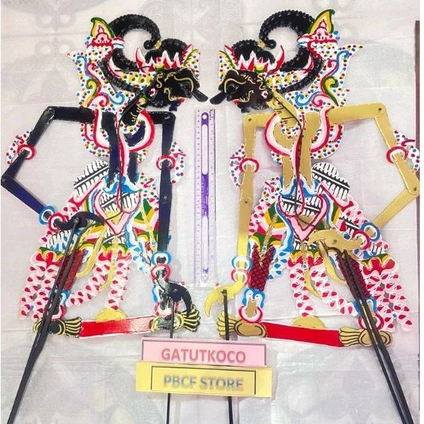 Puppet GatutKaca Bimo Kresno Anoman | Shopee Singapore