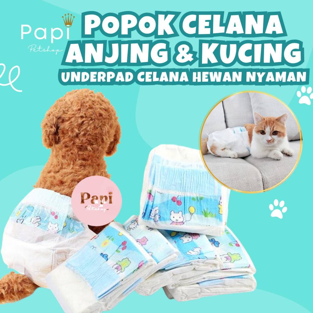 Diaper Underpad Animal Diaper Pants Dog Cat Diaper Retail Puppy Kitten ...