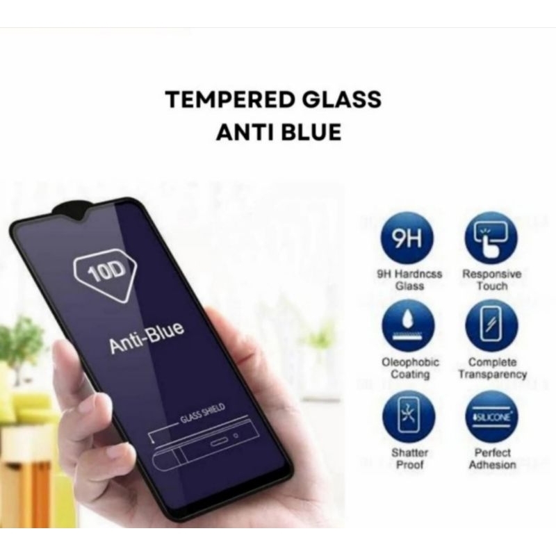 HITAM Infinix Temper Glass TG Anti Scratch Glass Anti Blue Anti ...