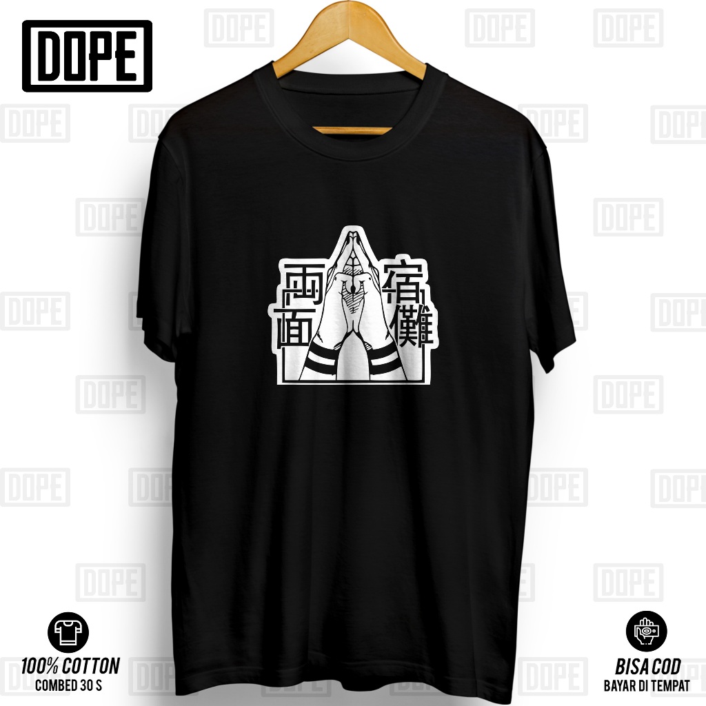 Kaos Anime Jujutsu Kaisen Itadori T Shirt Premium Brand Distro Baju