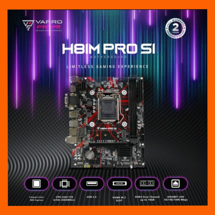 Motherboard VARRO H81-PRO SI DDR3 NVME LGA 1150 | Shopee Singapore