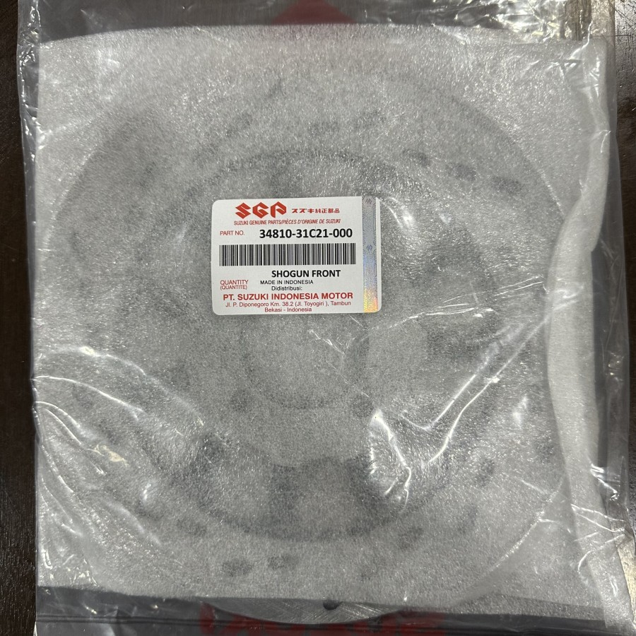 HITAM Black SHOGUN Front DISC DISC DISC DISC 110 SATRIA 2 Stroke ...