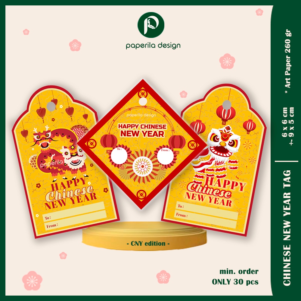 Cny Chinese New Year Hang Tag | Chinese New Year | Chinese New Year ...