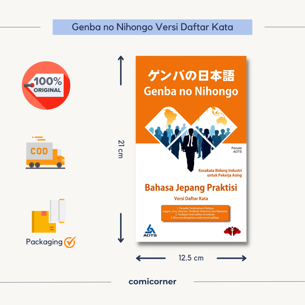 Genba no Nihongo Japanese Practitioner (Word Listed Version) | Shopee ...