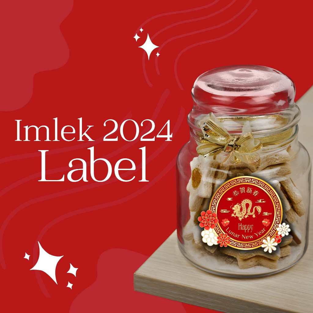 Chinese New Year sticker | Cny stickers | Lunar sticker | Cookie ...