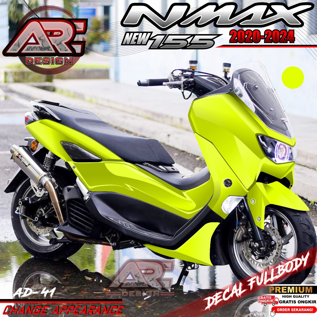 Terbaru Decal Sticker Yamaha Nmax 155 New 2020 2021 2022 2023 Full Body ...