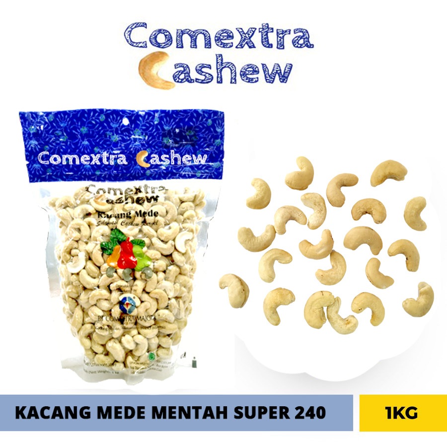 Comextra Raw Cashew Nuts Super 240 1 Kg - Cashew Cashew Cashew Cashew ...