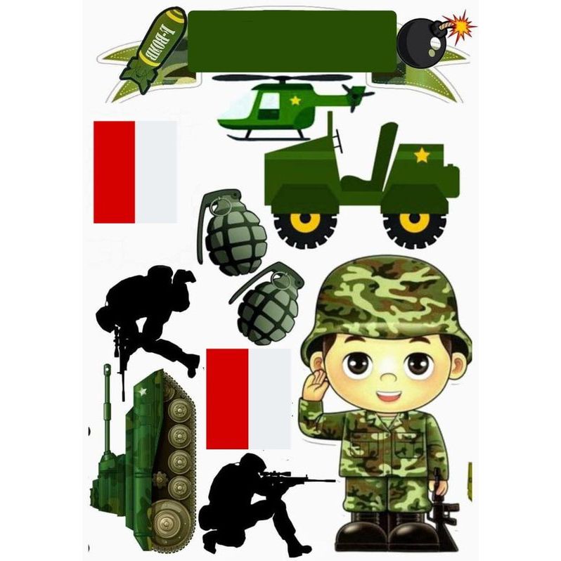 Army Topper/Happy Birthday Cake Topper Can Request Name and Age/Army ...