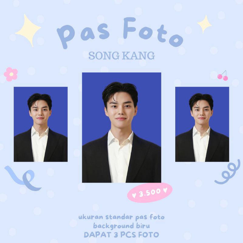 Pass Photo of Song Kang Actor Korea My Demon | Shopee Singapore