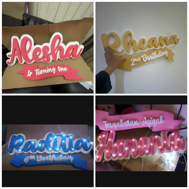 Custom name styrofoam writing styrofoam 60 80 cm long writing ribbon 2 ...