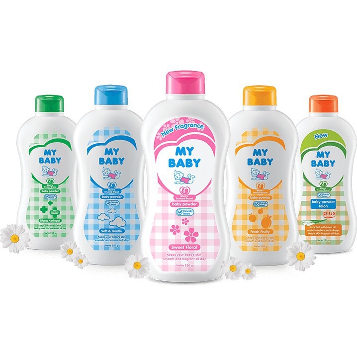 My Baby Powder Baby Powder Packed 50 gr / 100 Grams (SMALL/raw ...