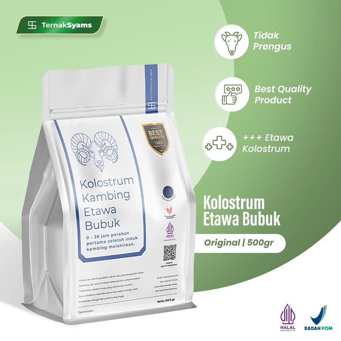 Shams Livestock - Etawa Goat Milk Pure Organic Colostrum Powder 500g ...