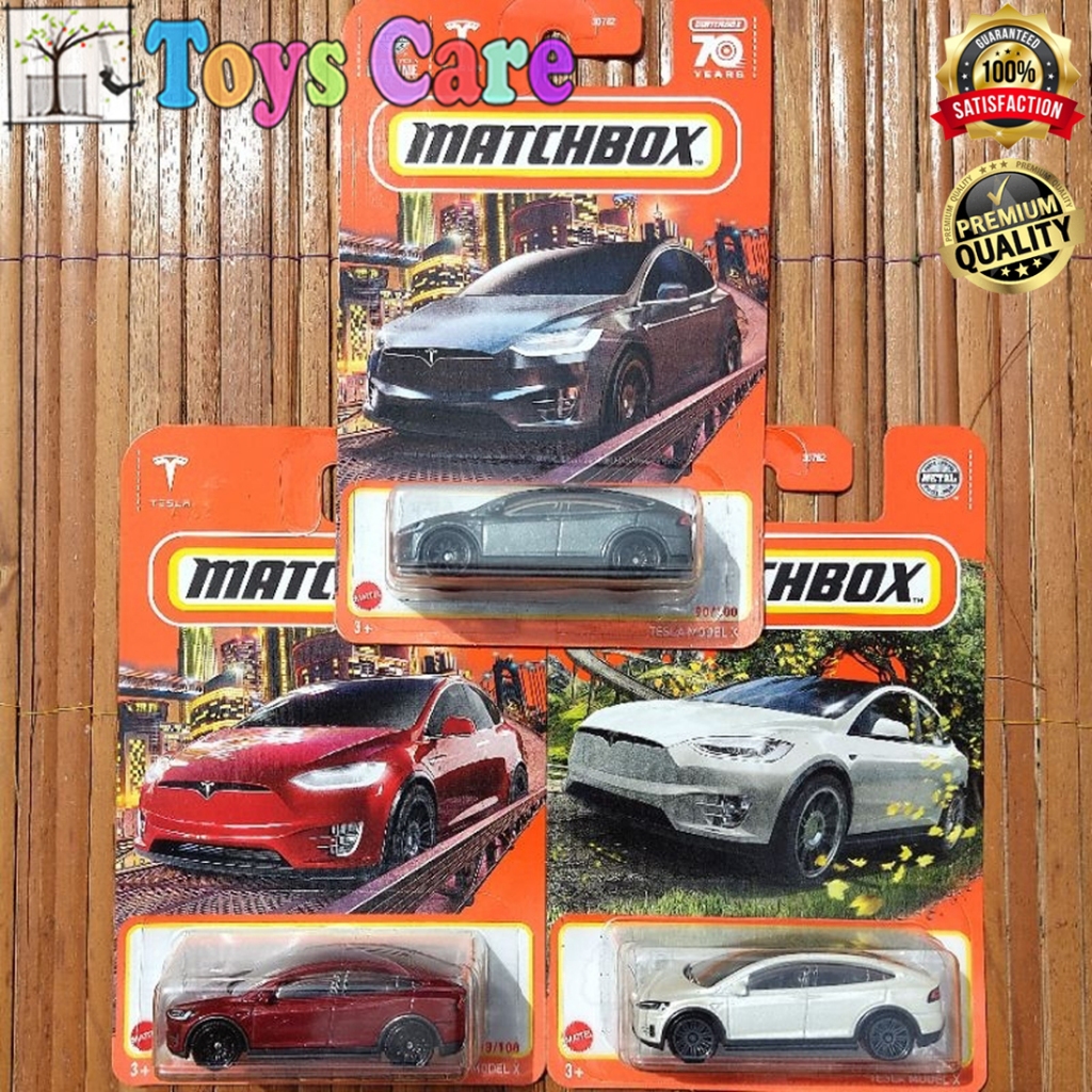 PUTIH MERAH Matchbox TESLA MODEL X 2022 Blue 2022 White 2023 SILVER ...
