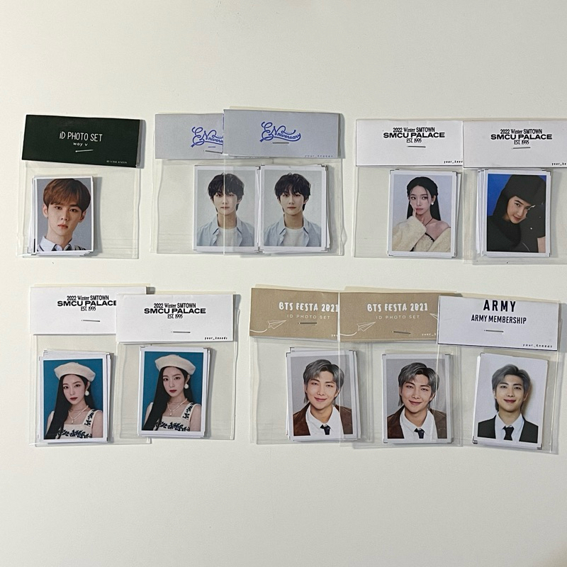 ID PHOTO KPOP - AESPA, RED VELVET, BTS, ENHYPEN, WAYV, EXO (UNOFFICIAL ...