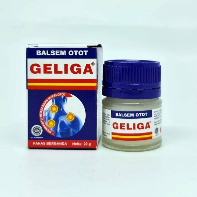Geliga Muscle Balm 20 gr (Medium Packaging) | Shopee Singapore
