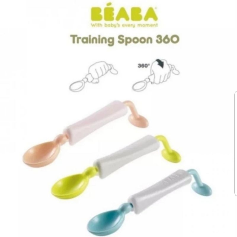 BEABA TRAINING SPOON 360 | Baby food spoon | Shopee Singapore