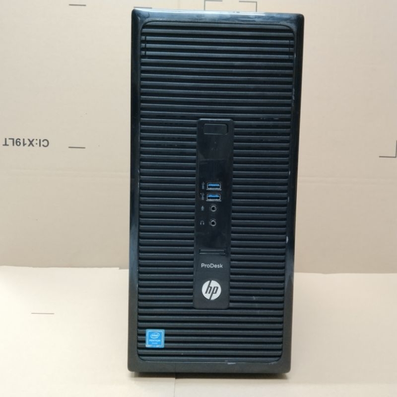 Pc hp 400 G3 MT Gen 6, core i5 6500, 4GB Ram, SSD 256GB Normal Unit ...