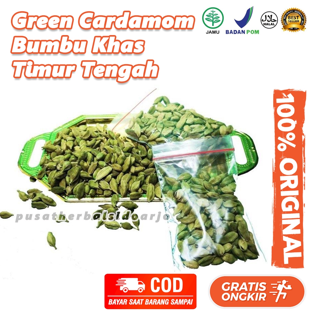HIJAU 1kg Premium Indian Arabic Green Cardamom Capol India Arabic ...