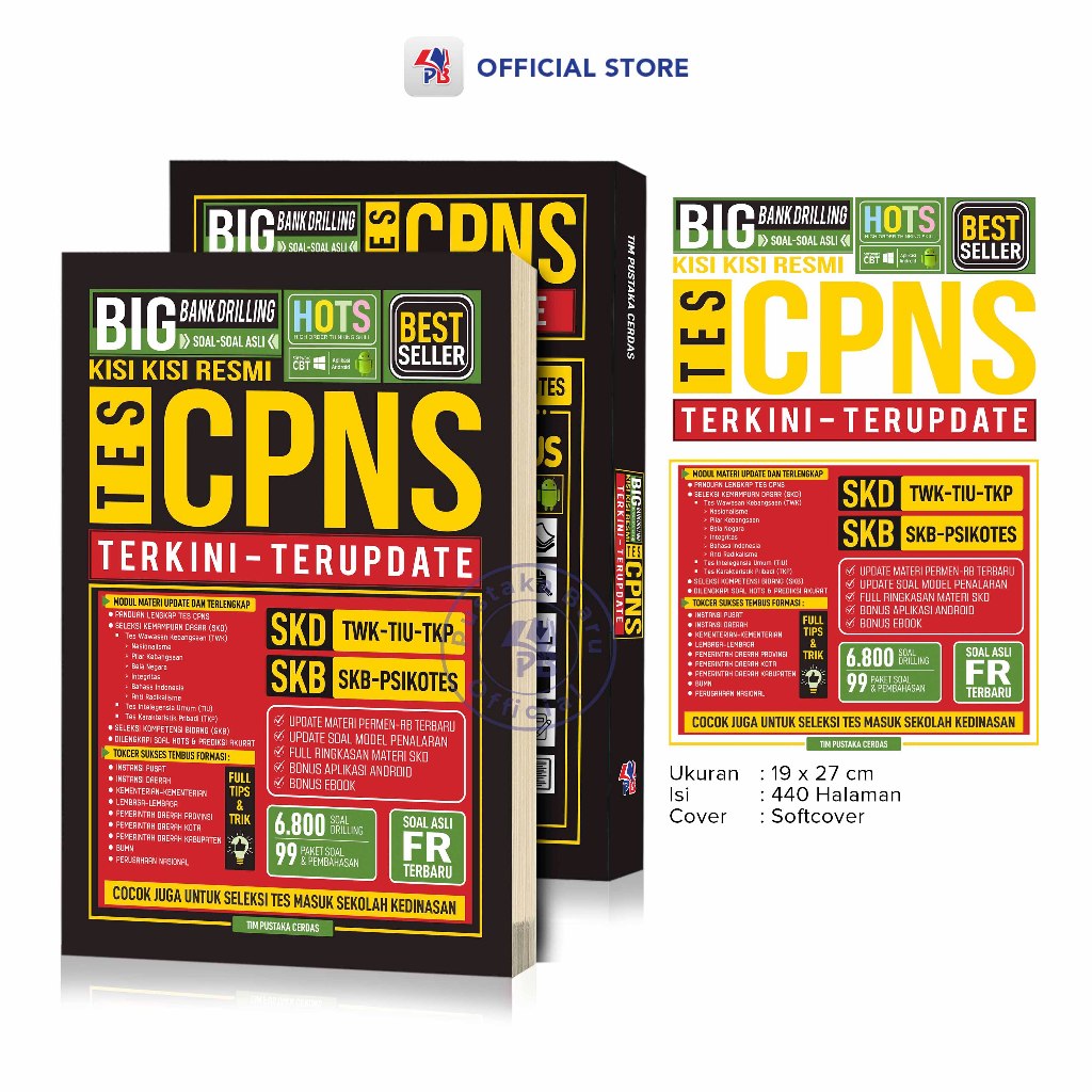 Cpns Test Book 2025 2026 / Big Bank Drilling Original Questions Grid ...