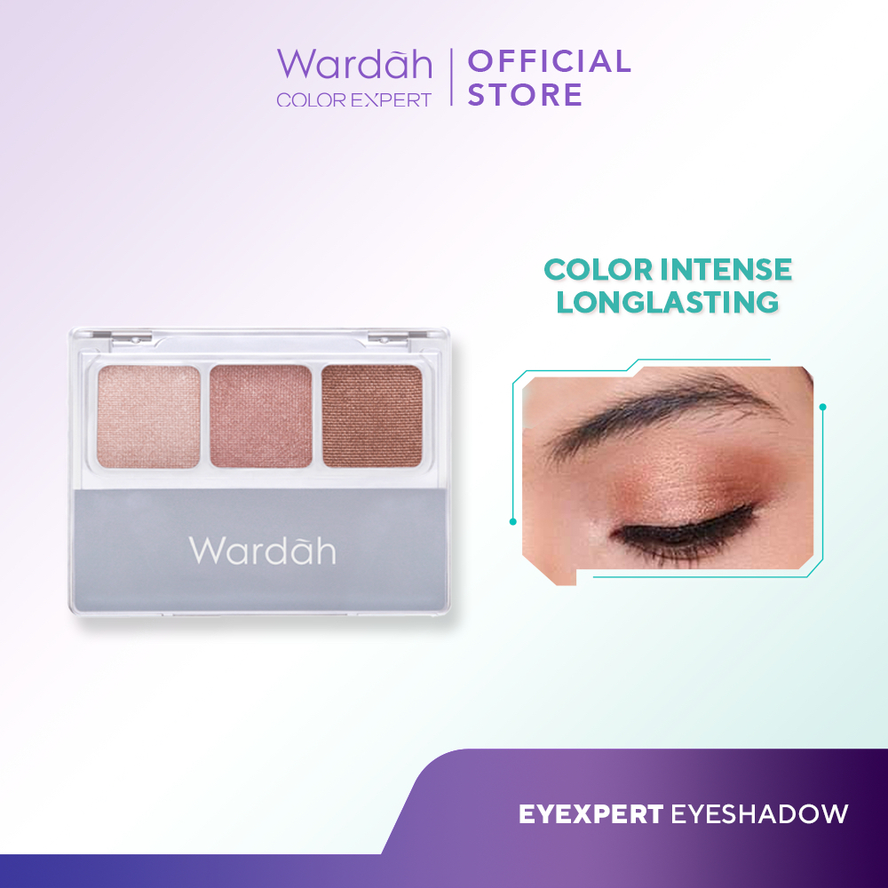 WARDAH EyeXpert Eyeshadow Kit Indonesia / Eyeshadow Kit 3.3g / Intense ...