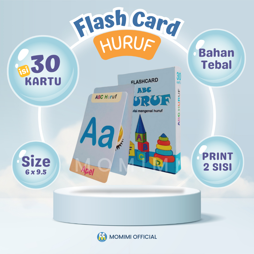 Flash Card Alphabet Letters Thick Material Glossy Lamination Alphabet ...
