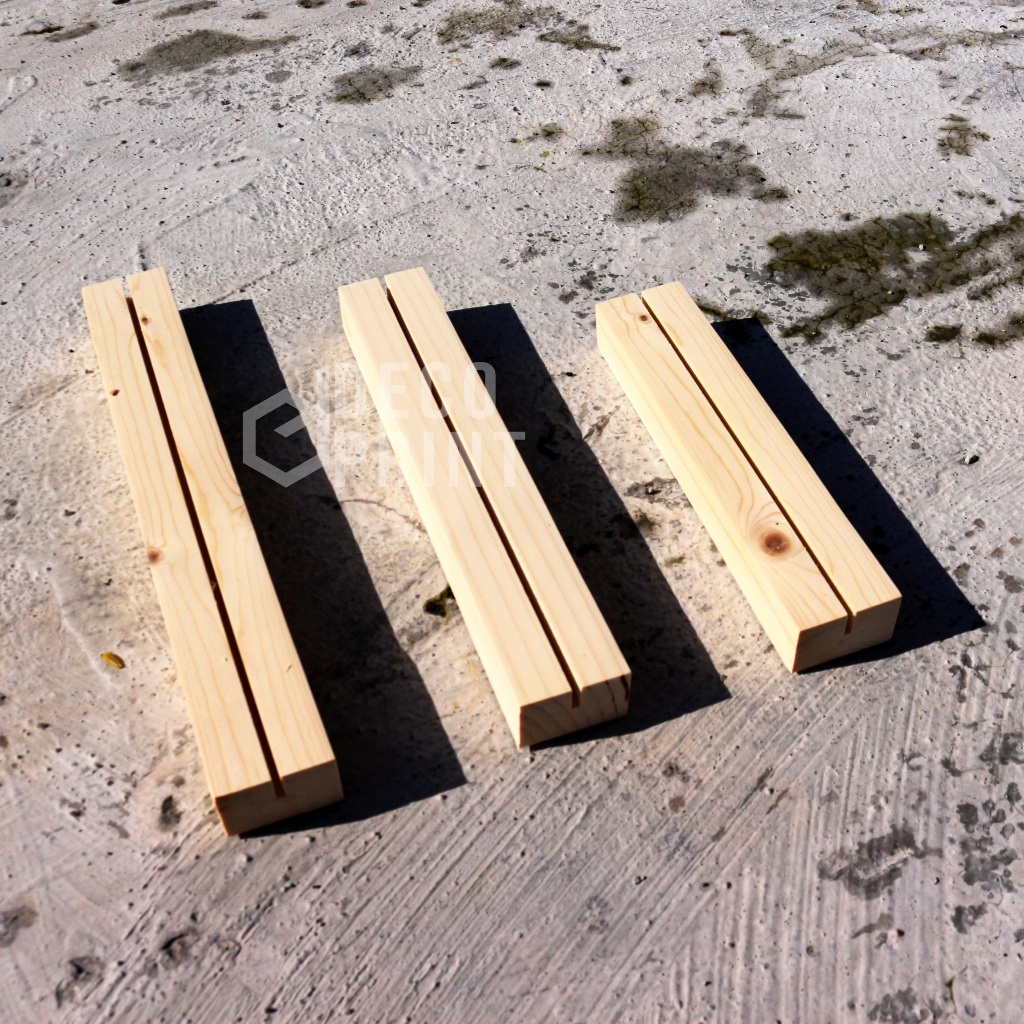 KAYU Wooden Acrylic Stand Dutch Teak Wood Acrylic Stand Dutch Teak Wood ...