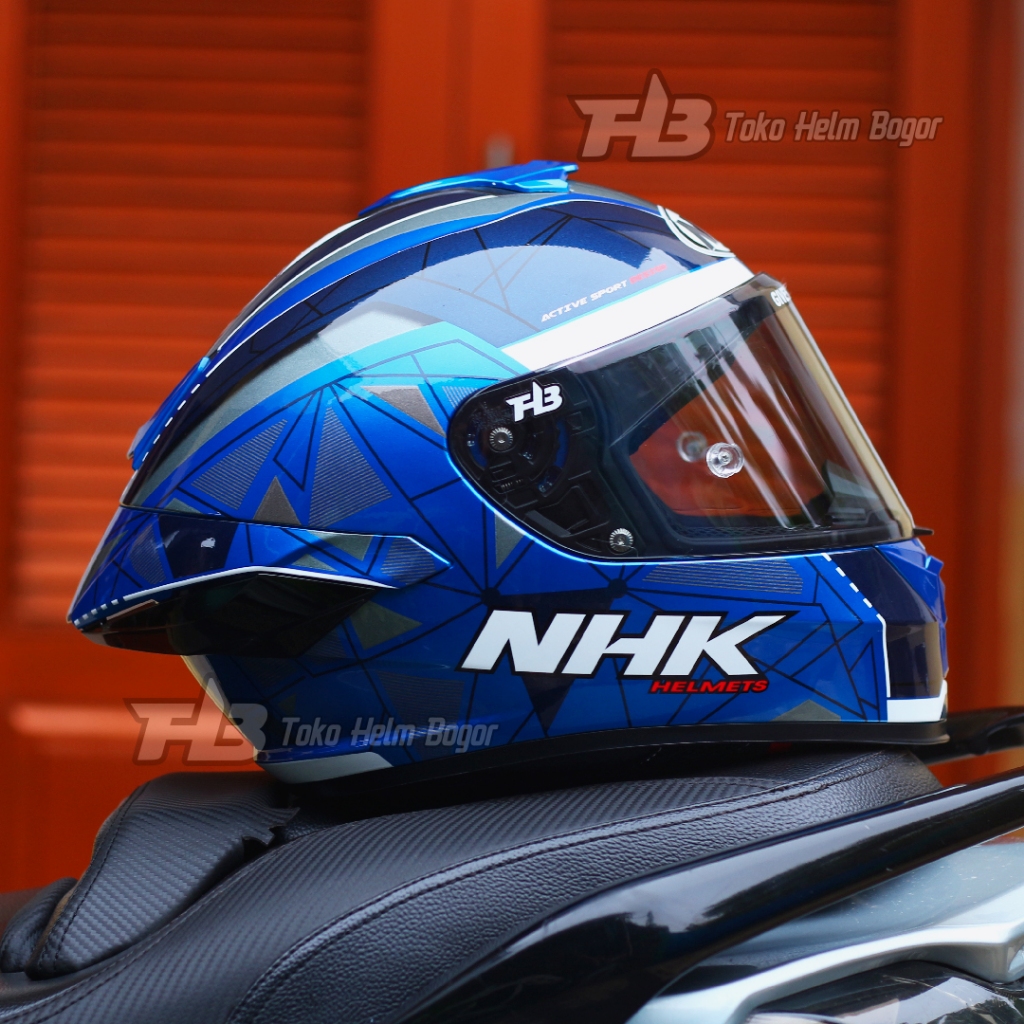 NHK Mark 1 1V TRIANGLE Blue Mandalika | Shopee Singapore