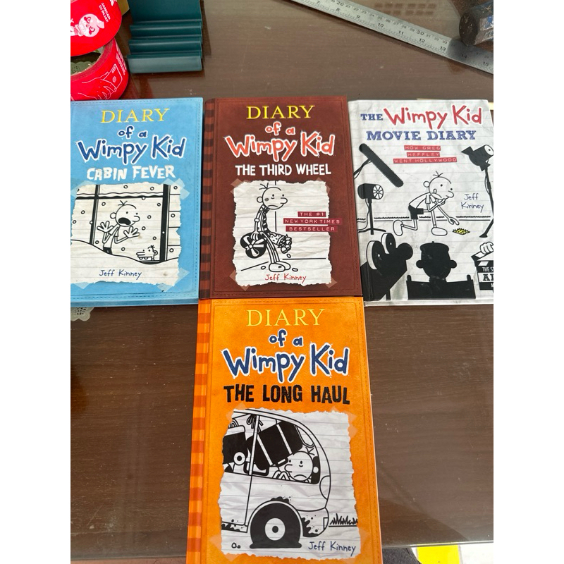 Diary of a Wimpy Kid English (Gets 4 books) | Shopee Singapore