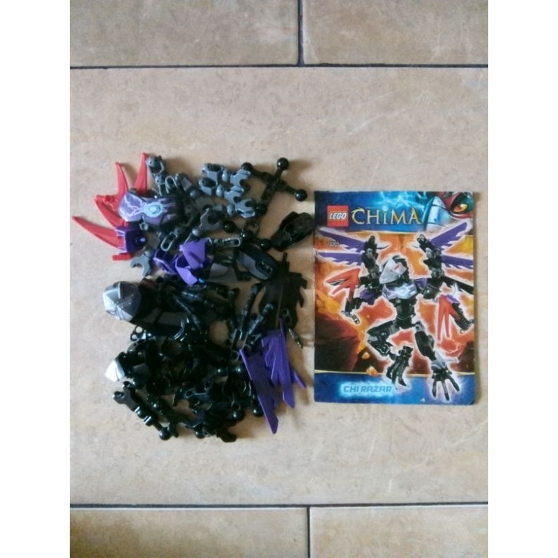 Lego 70205 Chima Chi Razar Original Complete Part + Manual | Shopee ...