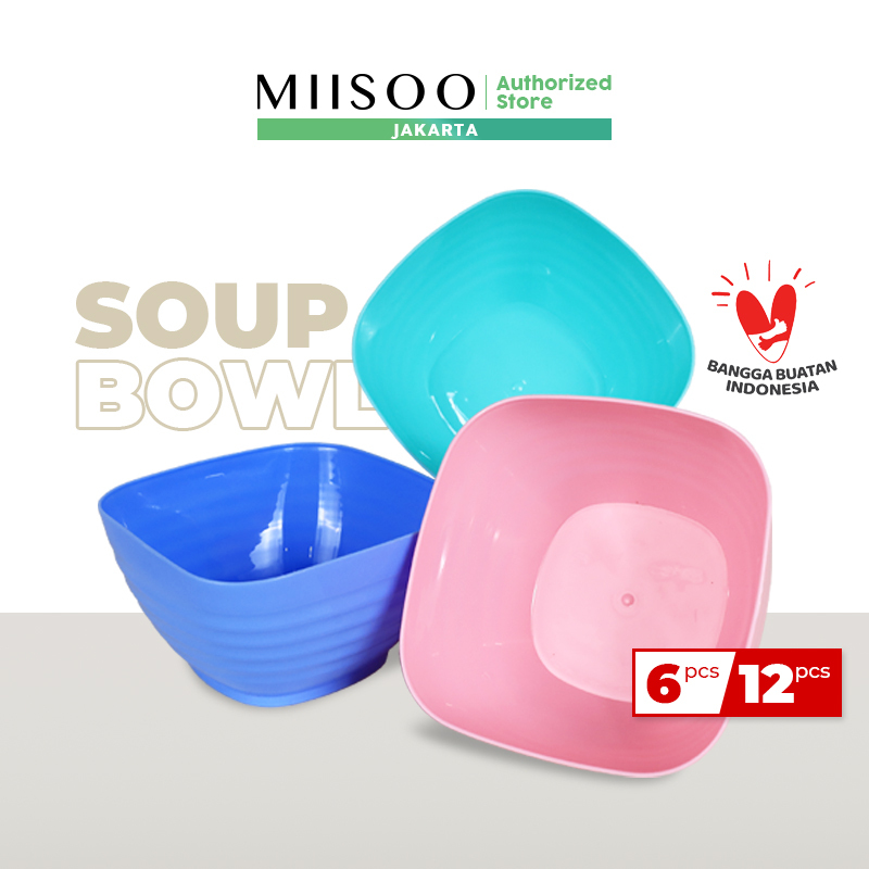 New!! Threaded Plastic Bowl Square Bowl/Vegetable Soup Bowl/Soup Bowl ...