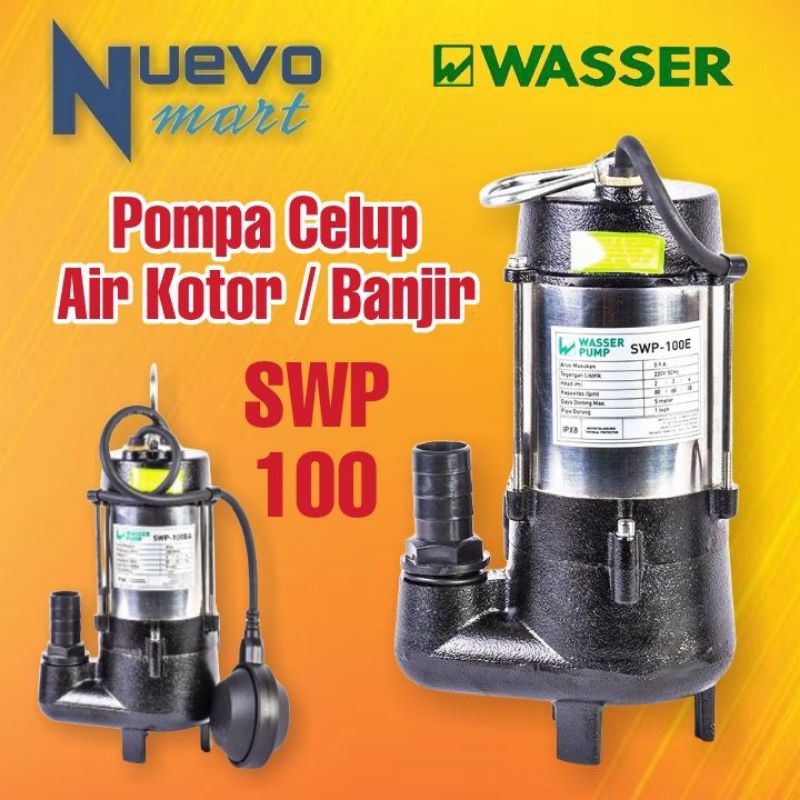 Wasser SWP 100 E SWP 100 EA Pool Dirty Water Submersible Pump | Shopee ...