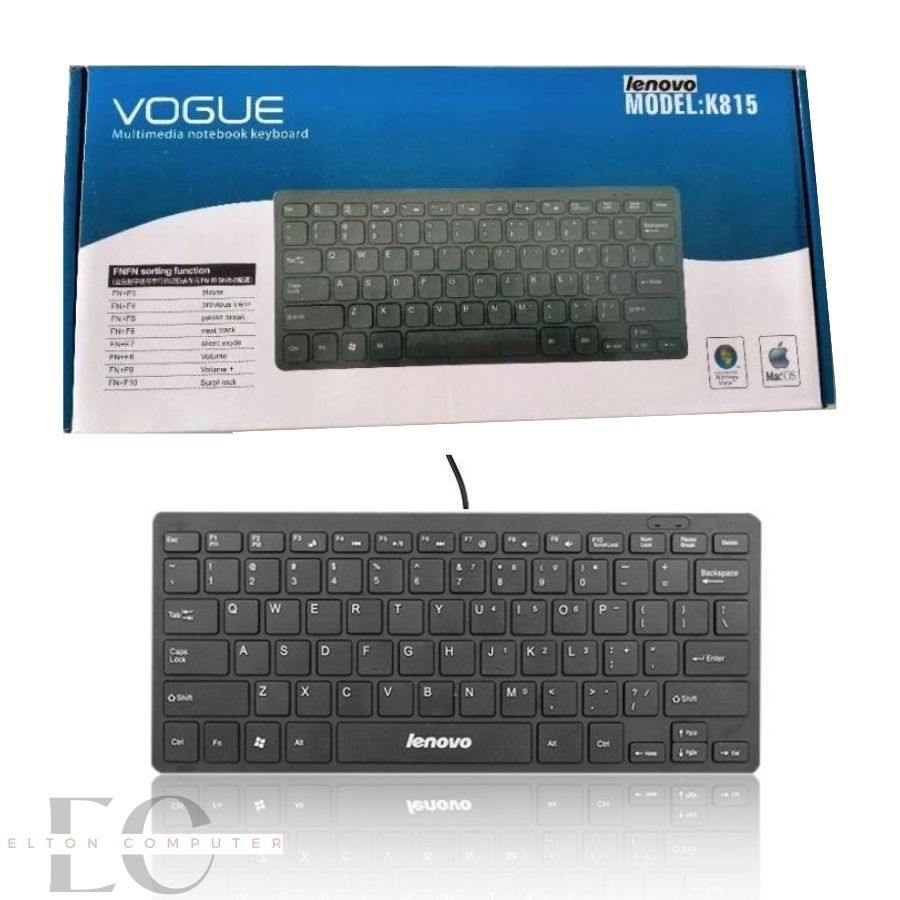 Branded Logo Mini Keyboard (USB) PC Laptop Computer/Lenovo Mini ...