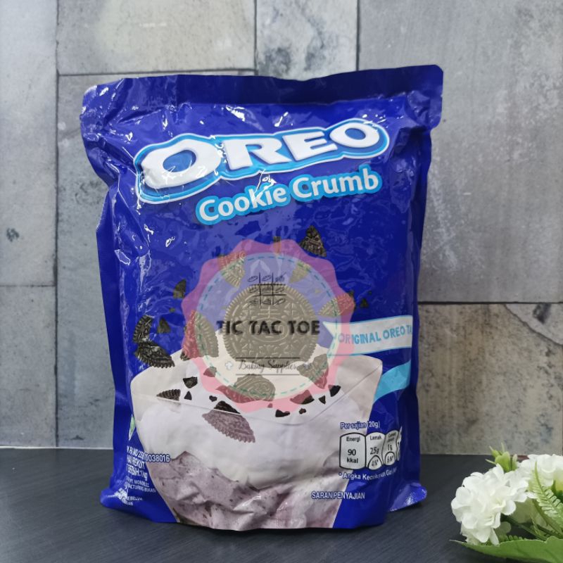 Oreo cookie crumb, Oreo coarse powder 1kg Original | Shopee Singapore