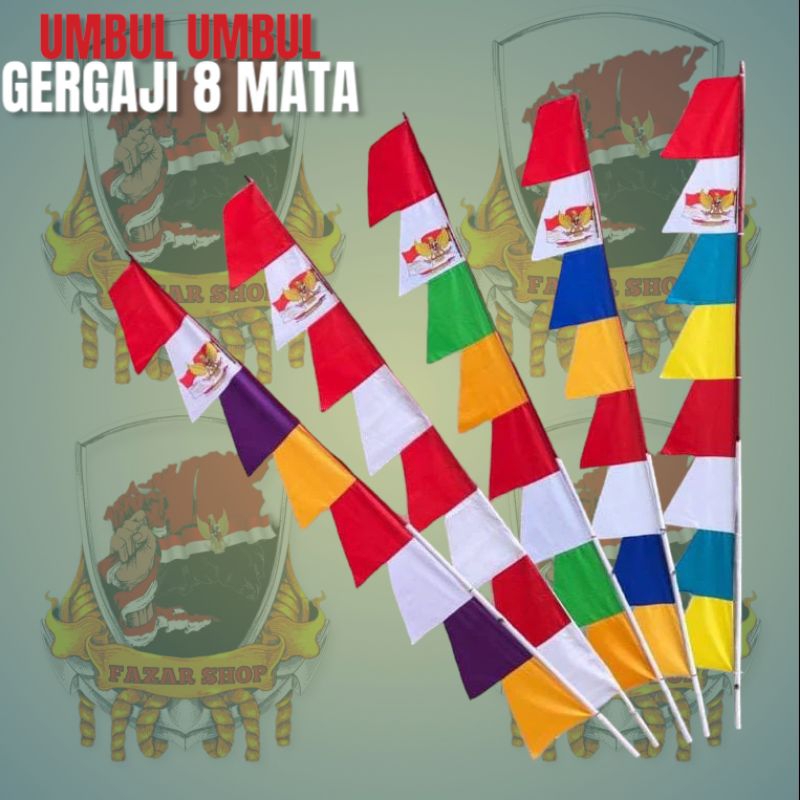Garuda Pennant 1 kodi Contents 20 pcs | Shopee Singapore