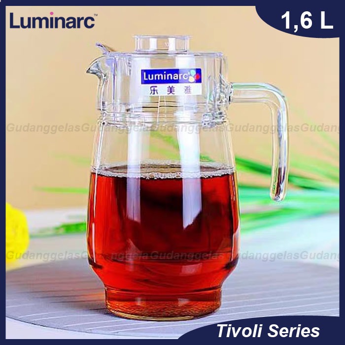 Luminarc Pitcher 1,6L/Glass Pitcher/Glass Pitcher/Water Jug/Glass Jug ...