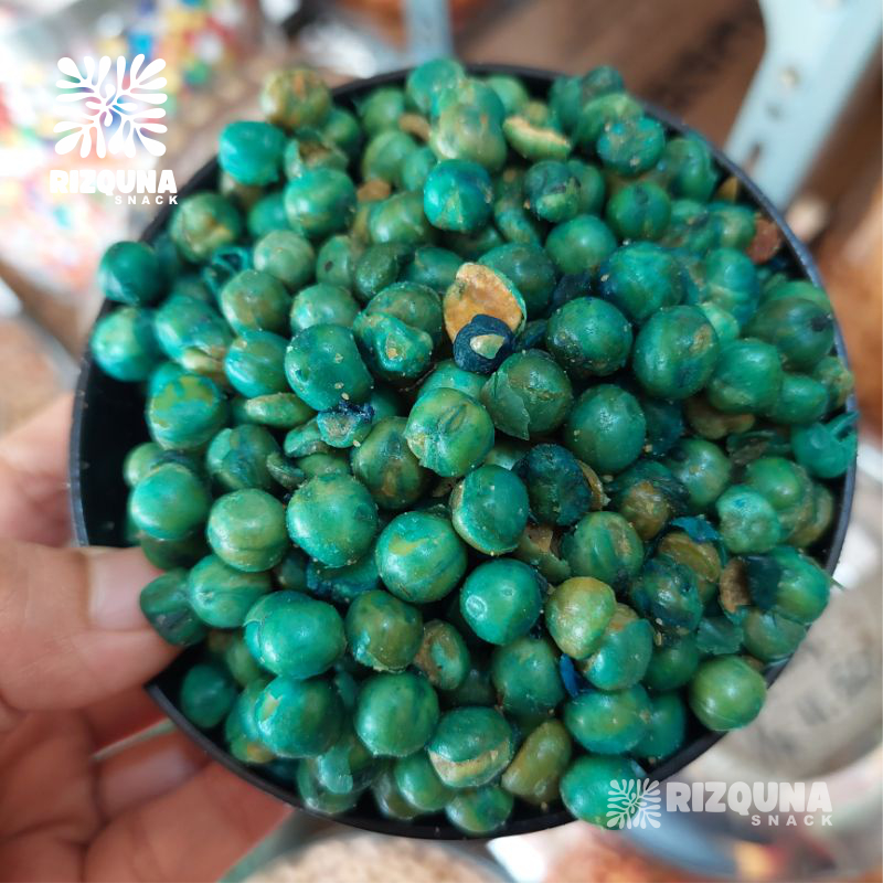 HIJAU Tasty GREEN POLONG BEANS 250 GRAM SNACKS KILOAN - RIZQUNA SNACK ...
