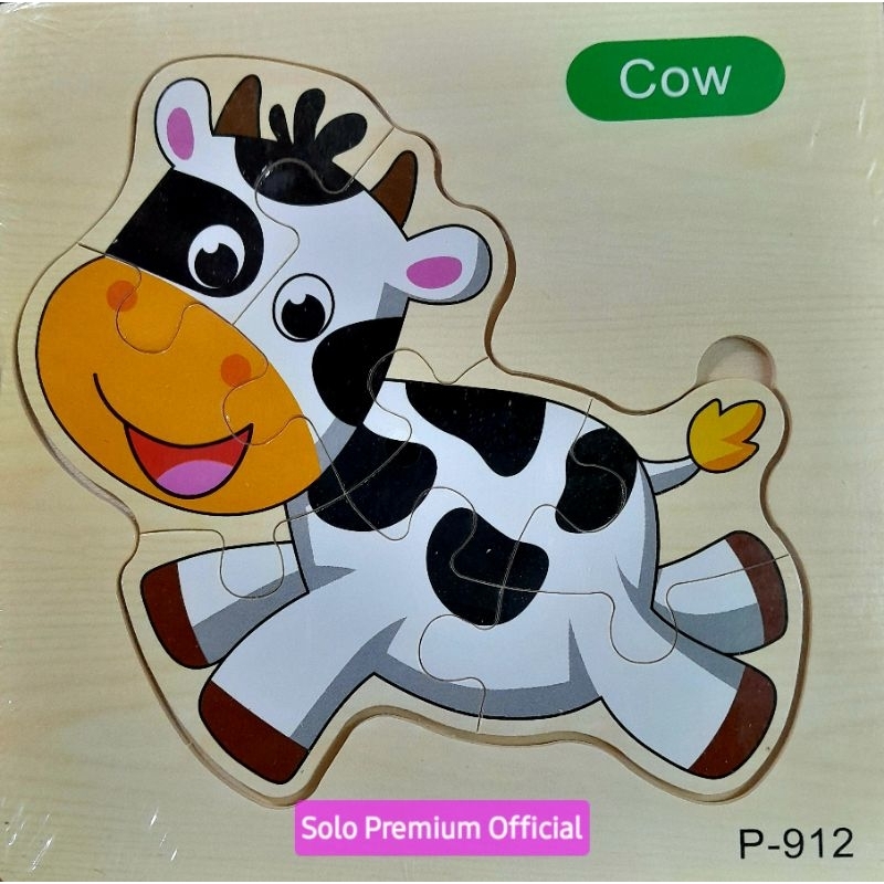 Puzzle COW COW PAUD Kindergarten Educational Toys For Children PUZZLE ...