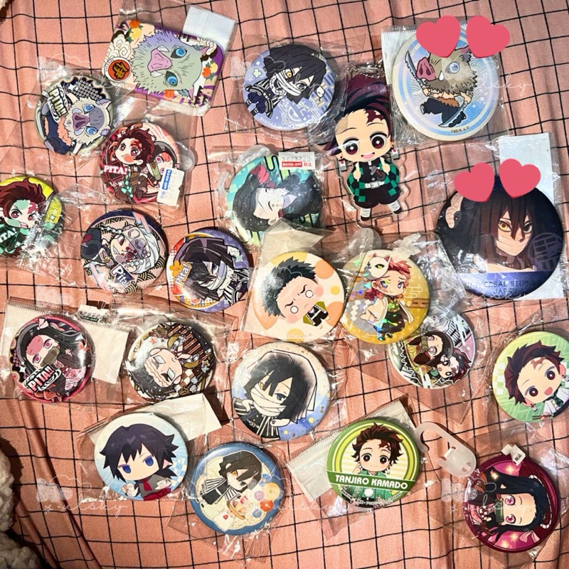 [READ Description] Kimetsu no Yaiba / Demon Slayer - Badge Pin ...