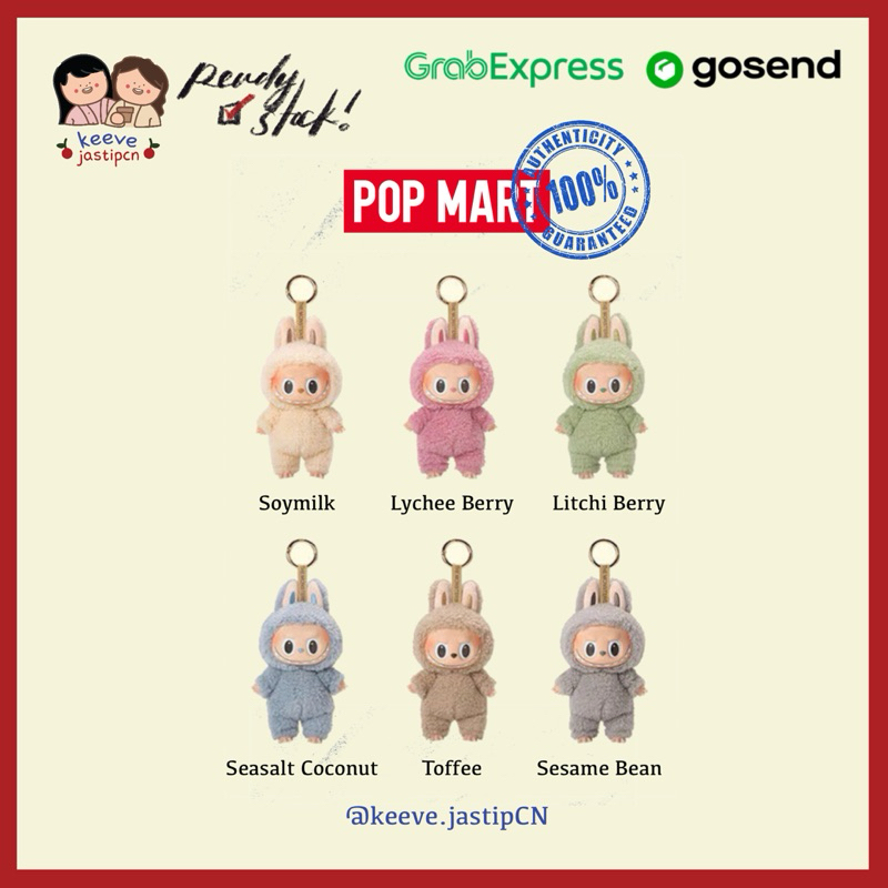 Popmart The Monsters Labubu Tasty Macarons Vinyl Face Keychain Blind ...