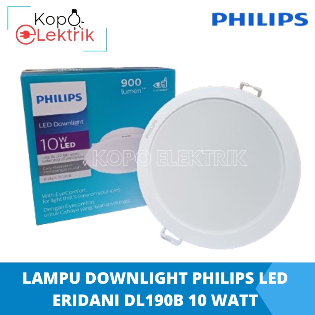 Eridani 10w Philips DL190B 10 Watt Led Downlight - Round | Shopee Singapore