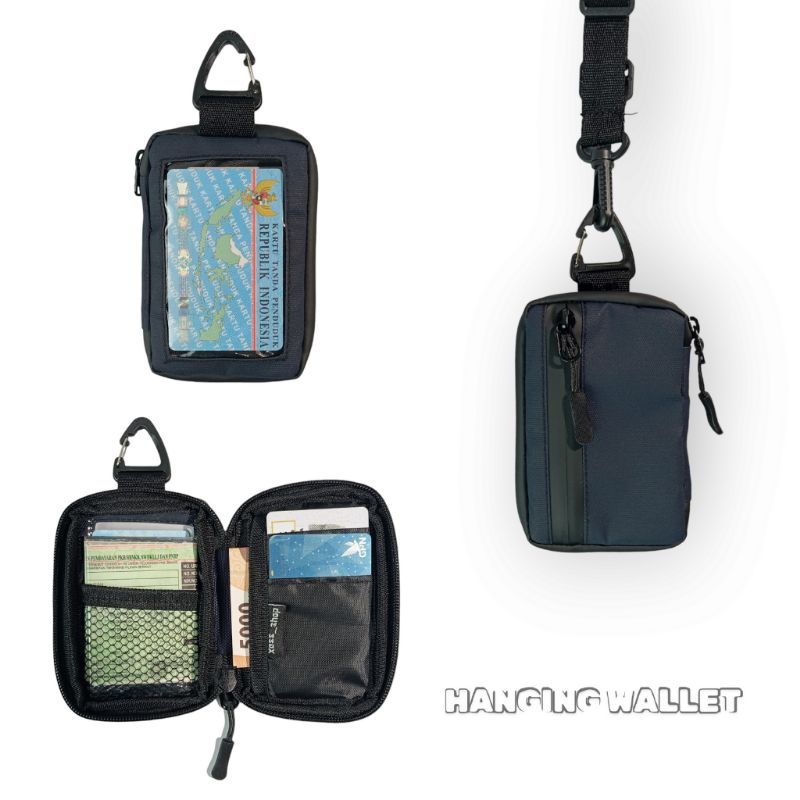 Pouch Pocket Wallet Card Hanging Wallet Plain premium Waterproof Men ...